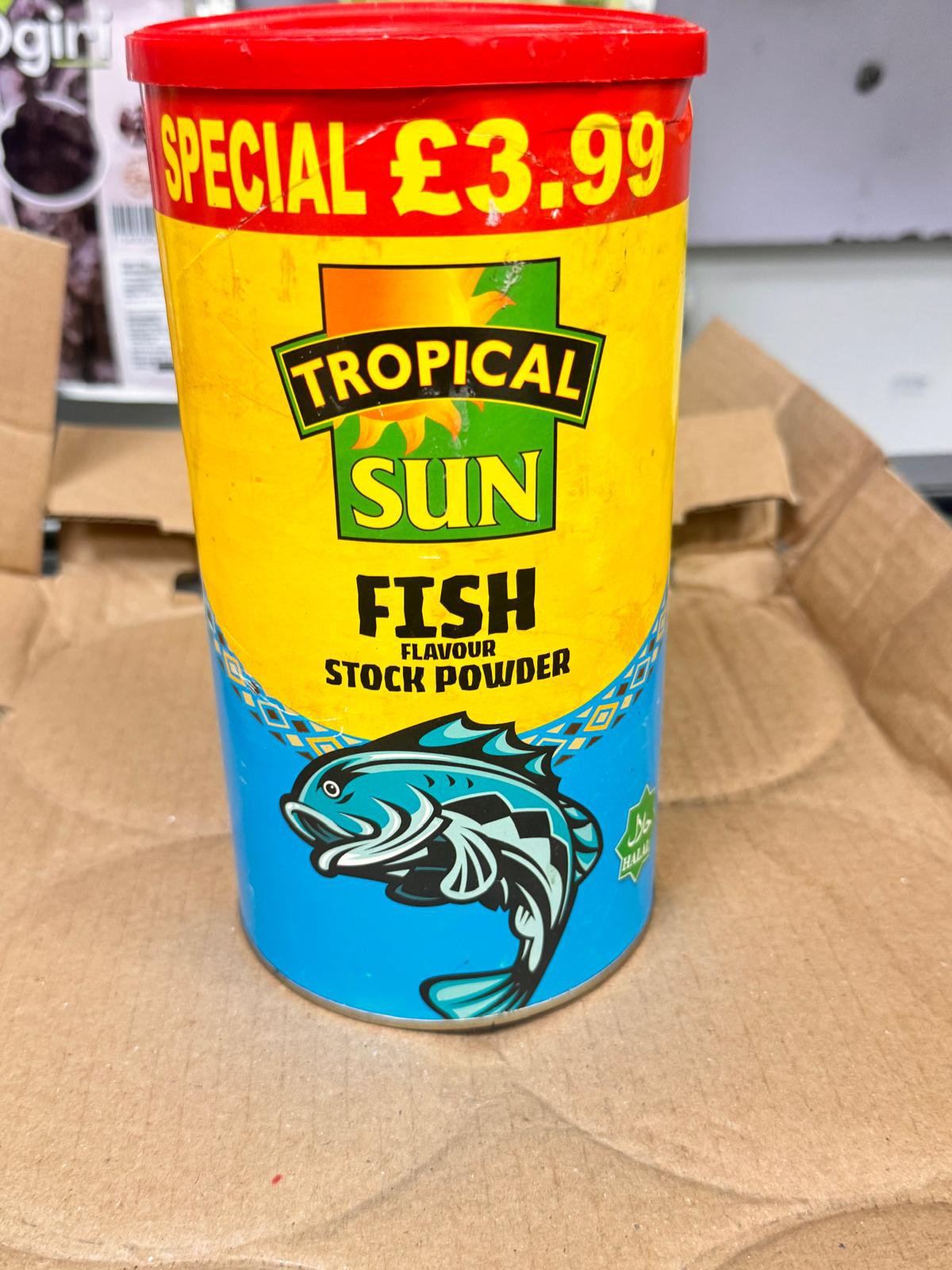 Tropical sun fish flavour stock powder 1kg - Buy Authentic African food ...