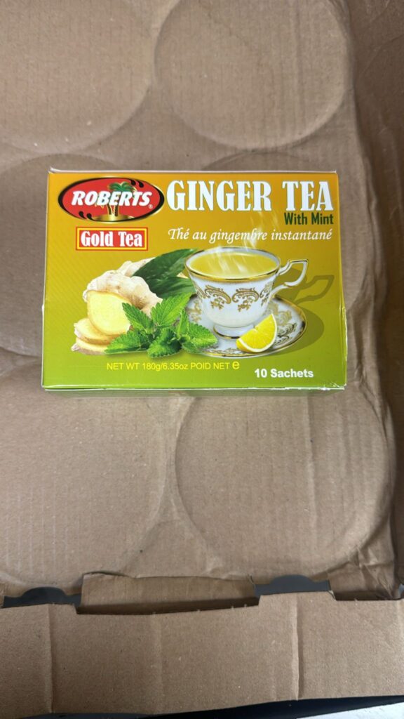 Ginger tea - Buy Authentic African food in the UK | Obateni Foods ...