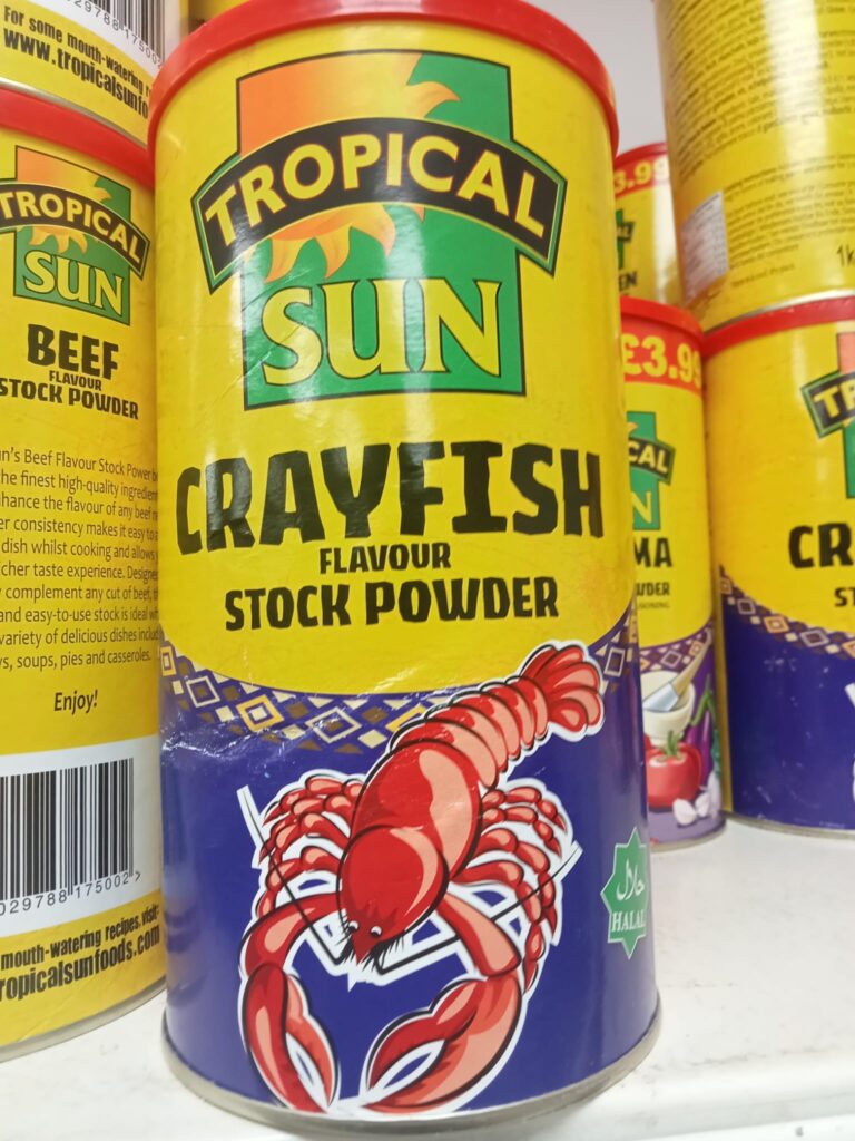 Crayfish flavour stock powder - Buy Authentic African food in the UK ...